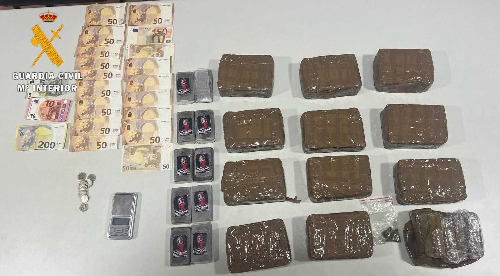 Detenido un varón tras una incautación de casi 7 kilos de pastillas de ...