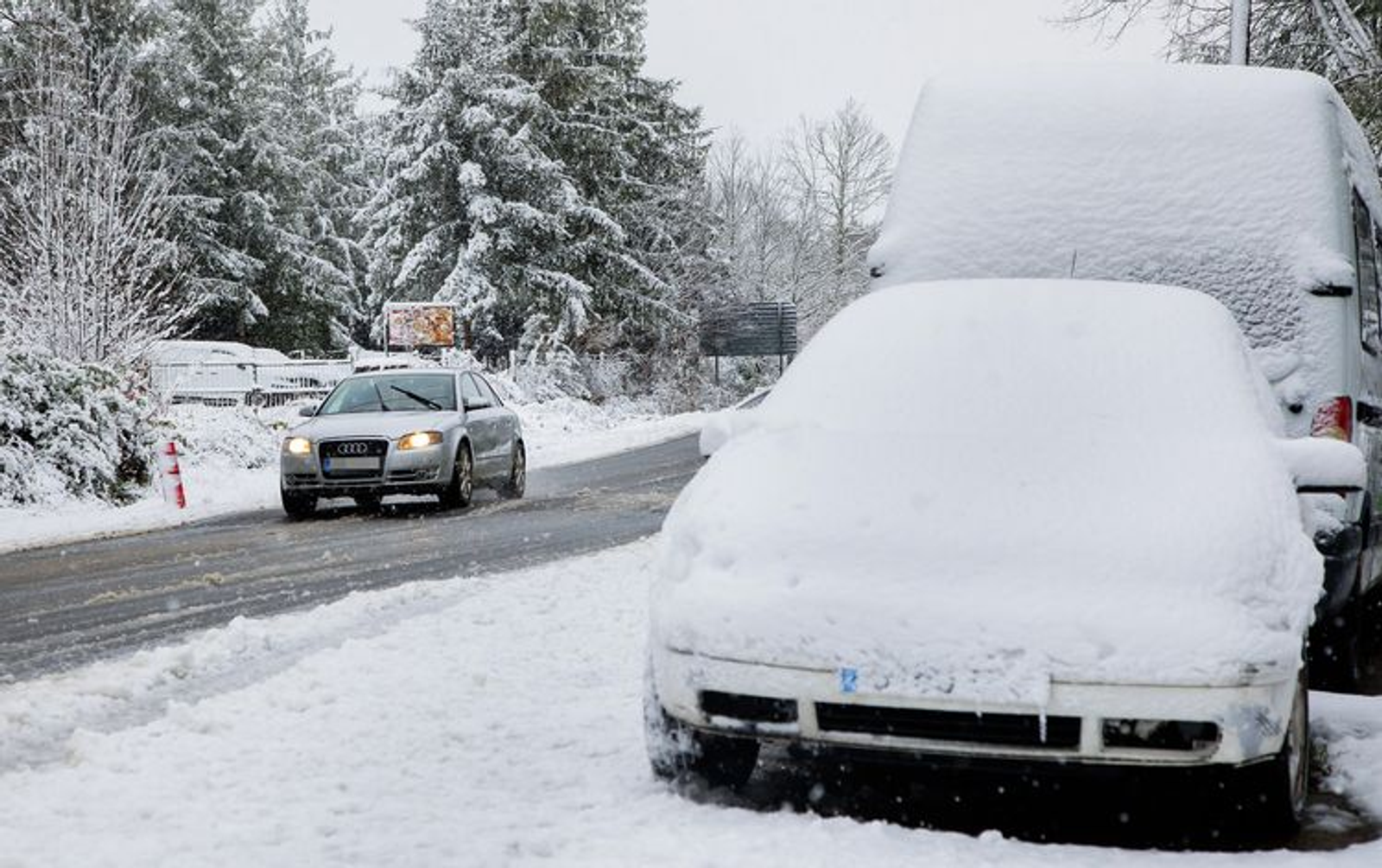 Aviso amarillo por nieve en Salamanca hasta la madrugada del martes