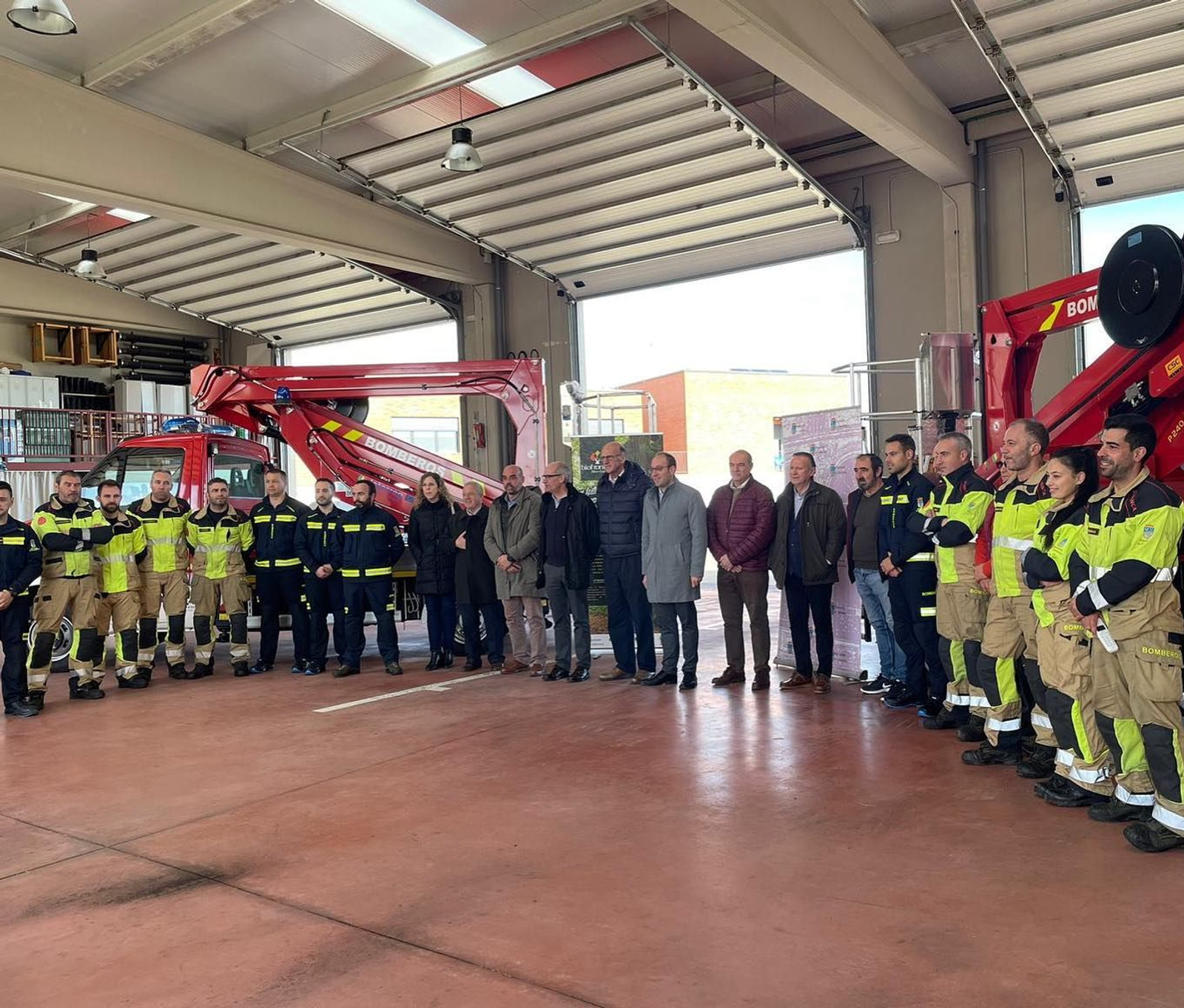 Nuevos vehículos para los parques de bomberos de Ciudad Rodrigo y Ledesma