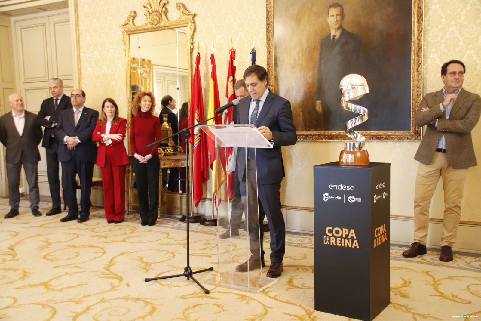 El Salón de Recepciones da el pistoletazo de salida a la Copa de la Reina