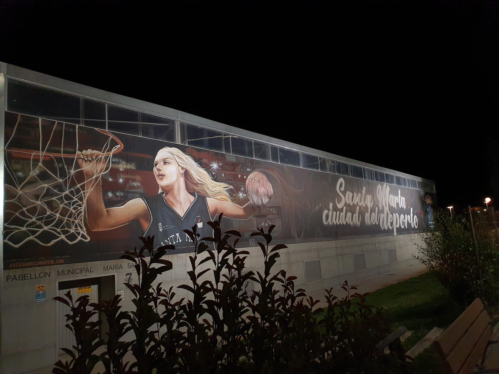Los murales de Santa Marta podrán seguir disfrutándose de noche