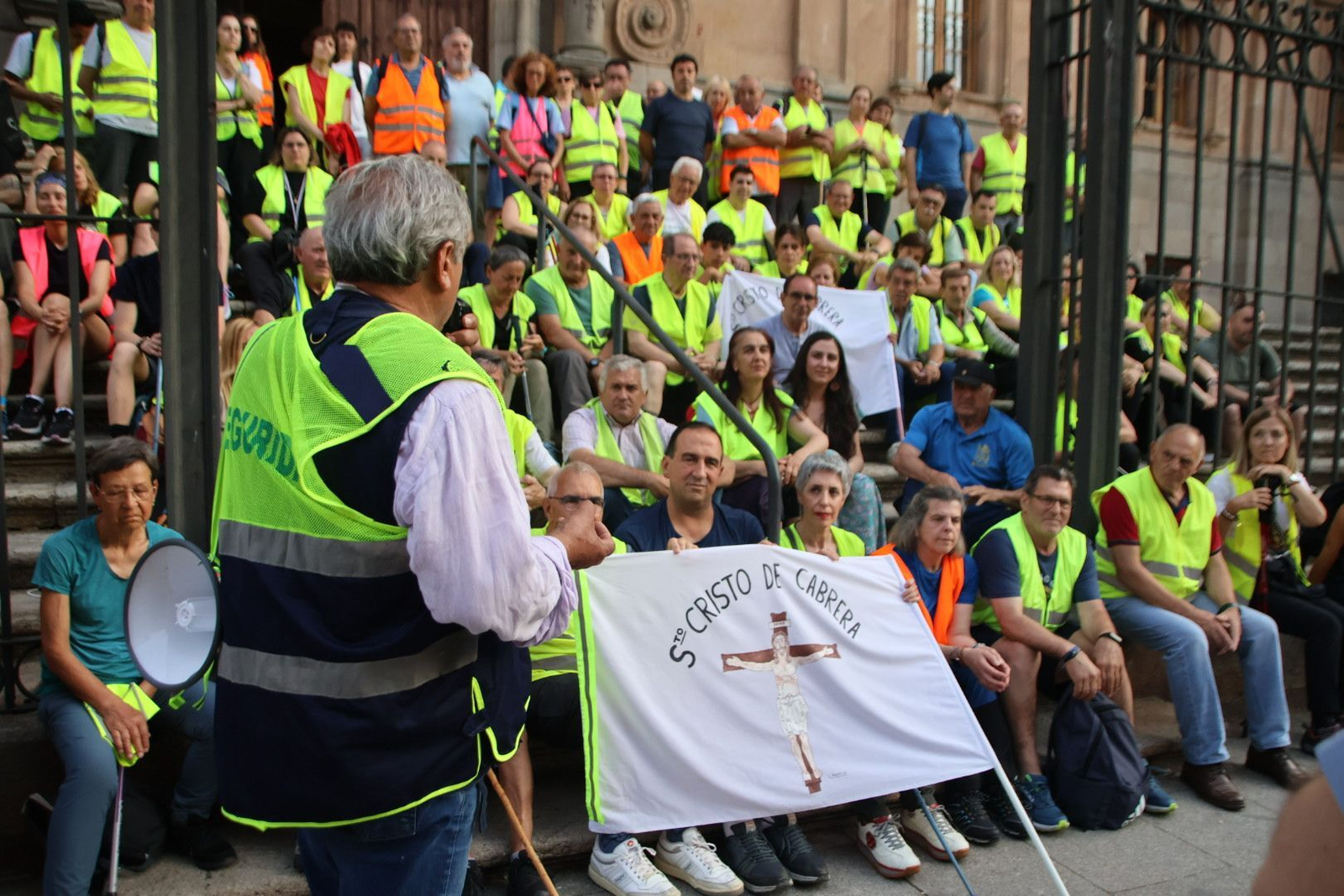 Salida Marcha nocturna peregrinos a Cabrera