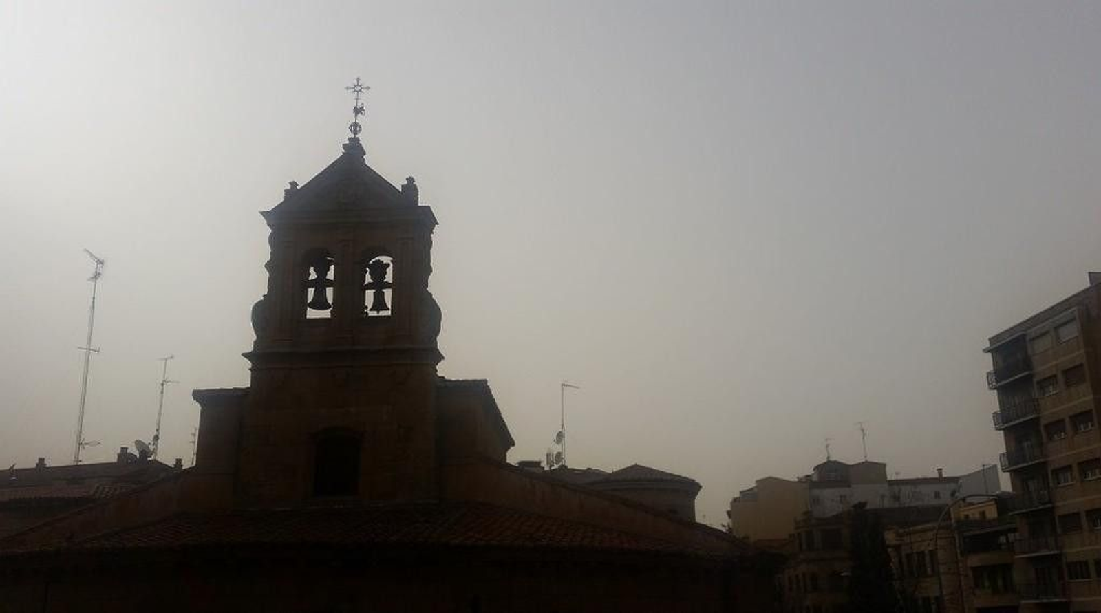 Alerta por intrusión de polvo sahariano en Salamanca
