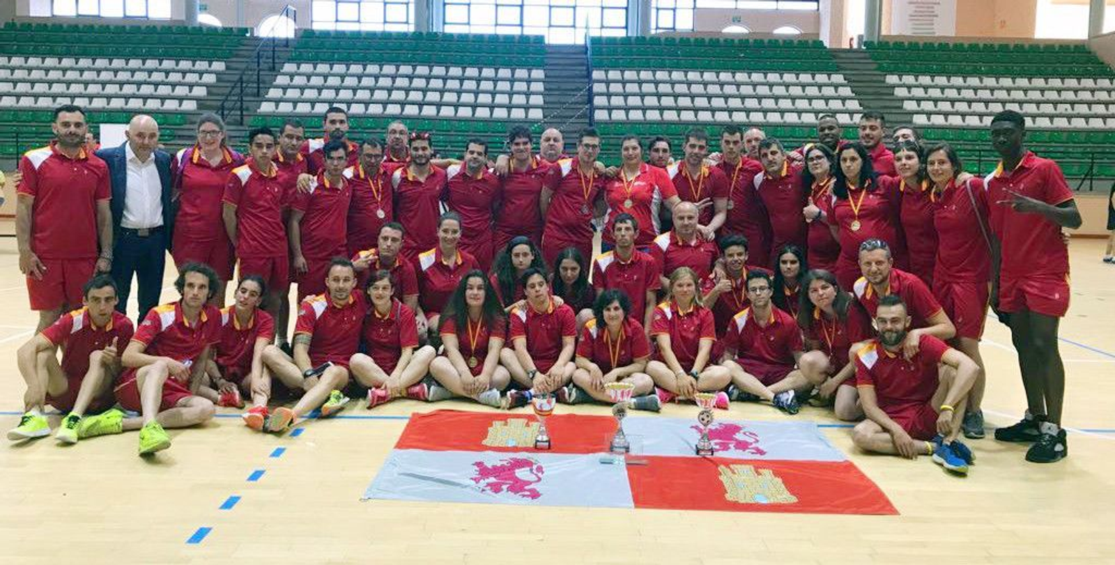 Castilla y León se apropia del podio en el Nacional de Deporte Adaptado